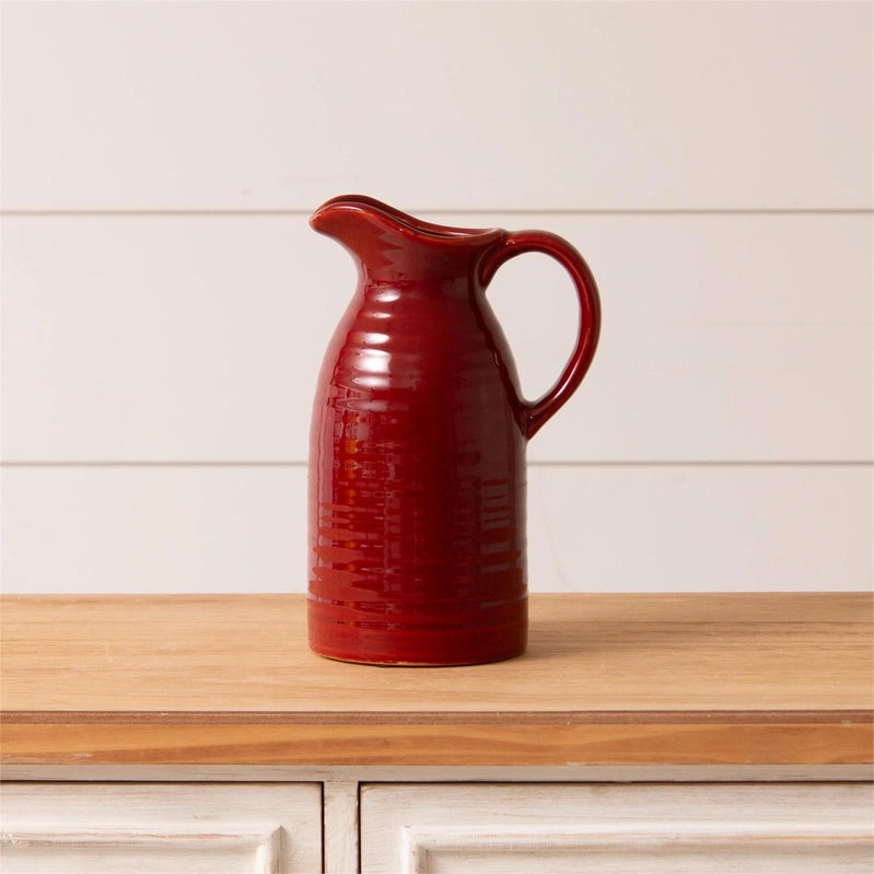 Pottery - Red Pitcher – Modern Pastime