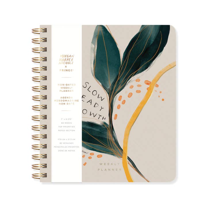 Weekly Non-Dated Planner – Modern Pastime