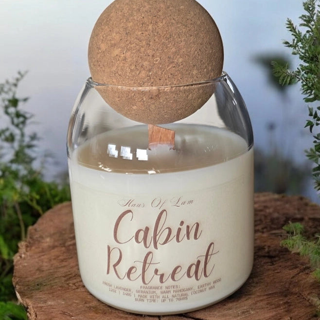 Cabin Retreat Scented Candle – Modern Pastime