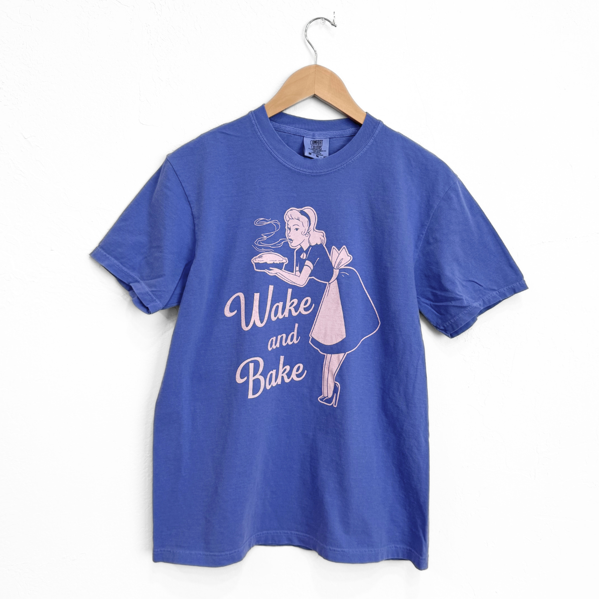 Wake and Bake Unisex Tee - Periwinkle – Modern Pastime