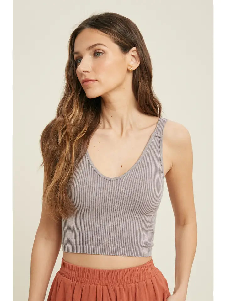 Seamless Ribbed Bralette – Modern Pastime