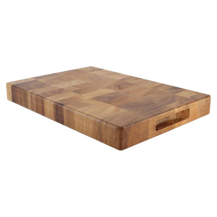 Wooden Chopping Board w/Finger Grooves – Modern Pastime