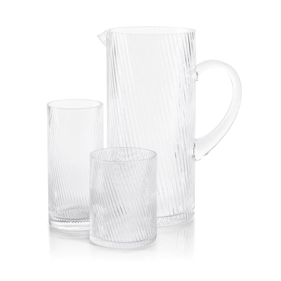 The Connaught Rippled Glassware – Modern Pastime